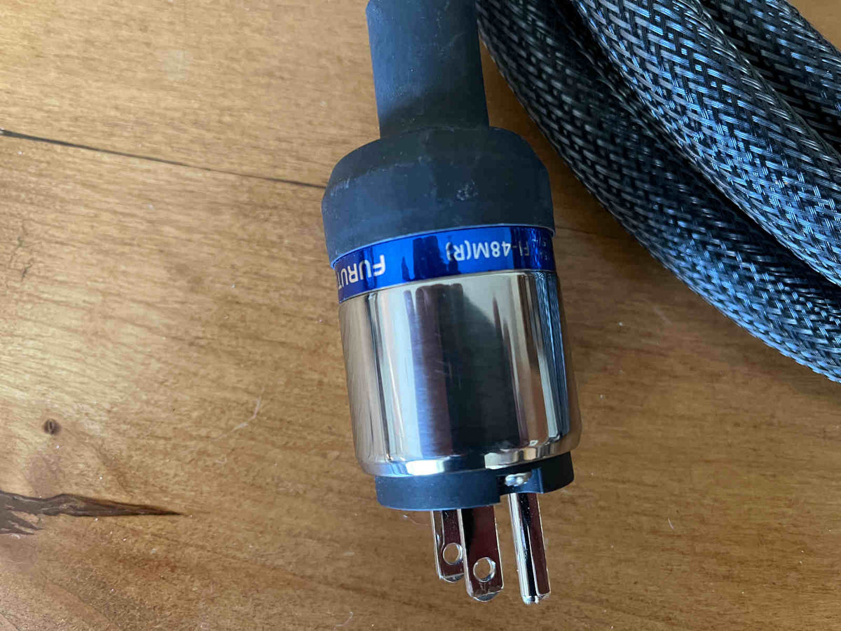 DEMO Allegro 4.0M 9ga Power Cable with Furutech FI-48(R) NCF Connector