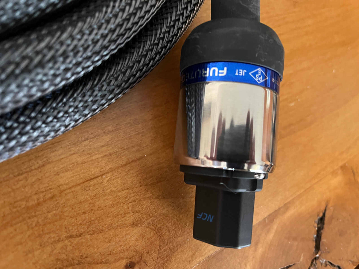 DEMO Allegro 4.0M 9ga Power Cable with Furutech FI-48(R) NCF Connector